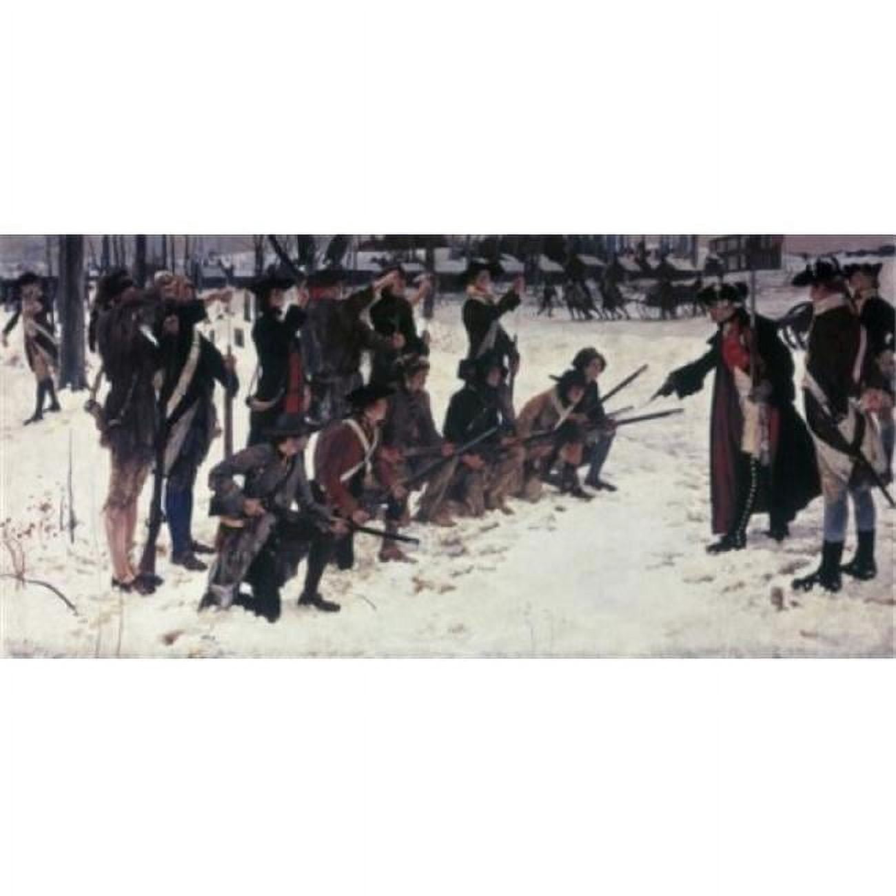 Superstock SAL900126726 Baron Von Steuben Drilling Troops At Valley ...
