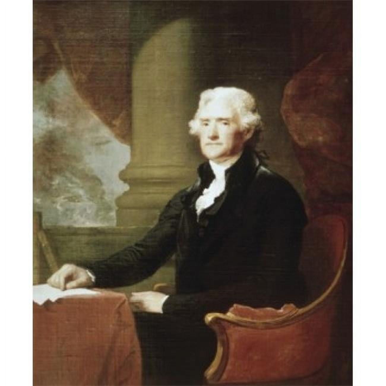 Superstock SAL900131778LARGE Thomas Jefferson Gilbert Stuart, 1755-1828 ...