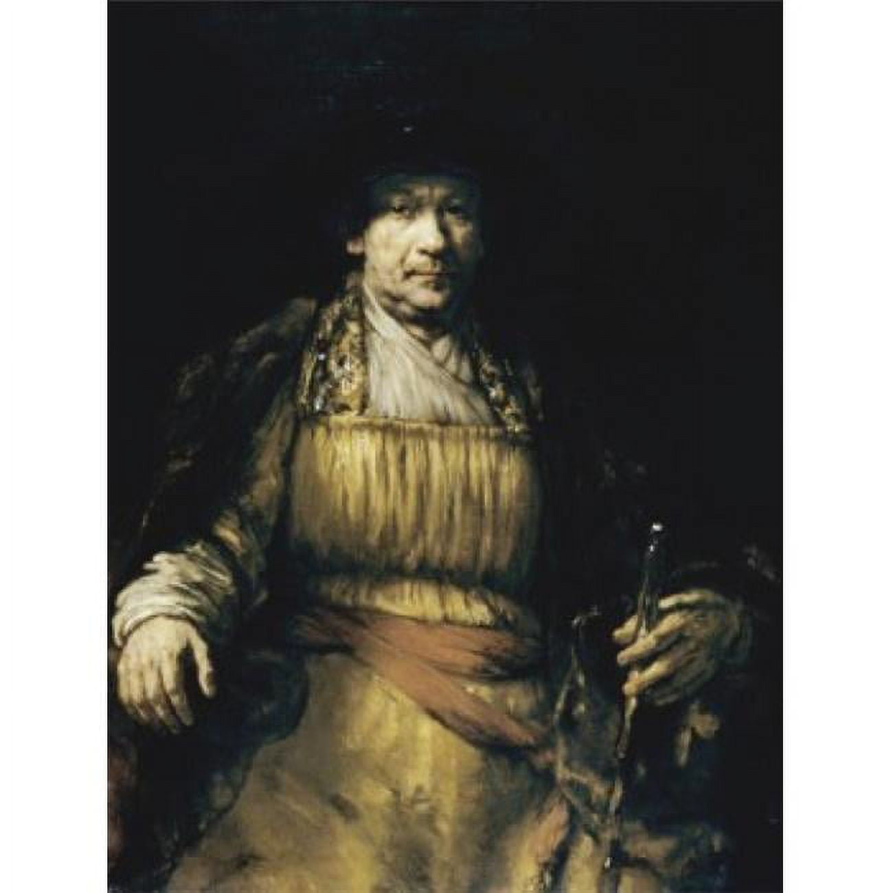 Self Portrait Rembrandt Van Rijn 1658