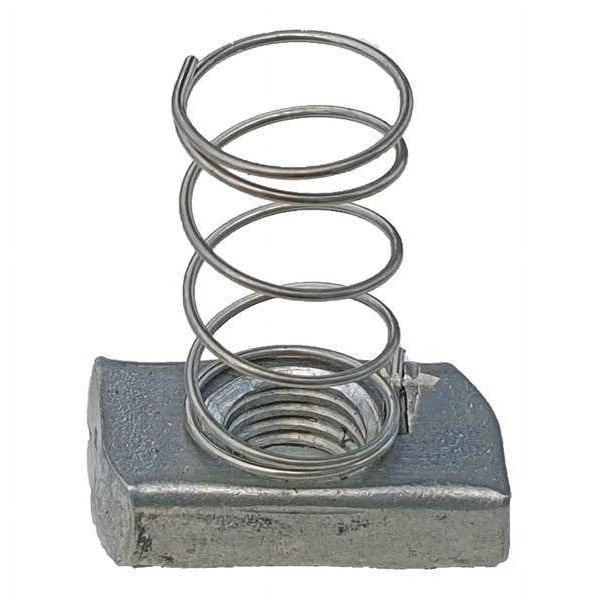 Manufacturer Varies Spring Nut,304 SS,Overall W 3/4in,PK25 V200 3/8S2 ...