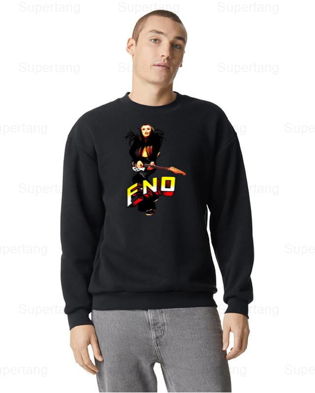 Supertang2K ENO Sweashirt Vintage 90s Decal Glam Rock PUNK Brian Eno ...