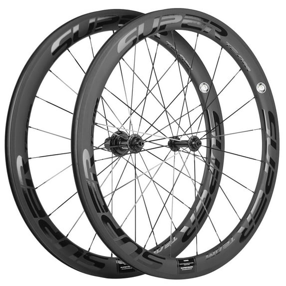 Superteam UCI Approved 50mm Carbon Wheels 25mm Road Bike Rim Brake Wheelset - Walmart.com