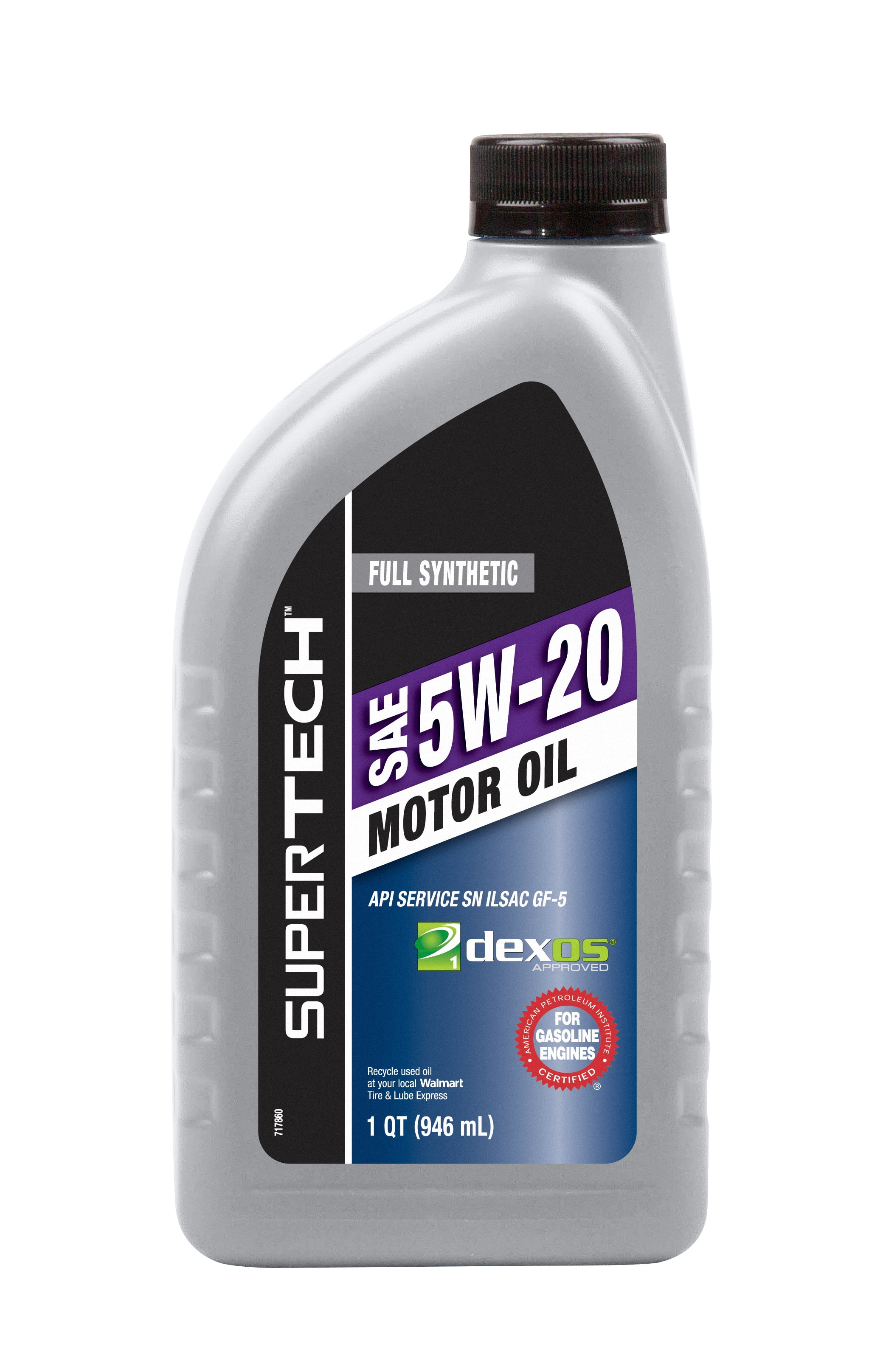 Supertech Full Syn 5w-20 1qt Os - Walmart.com