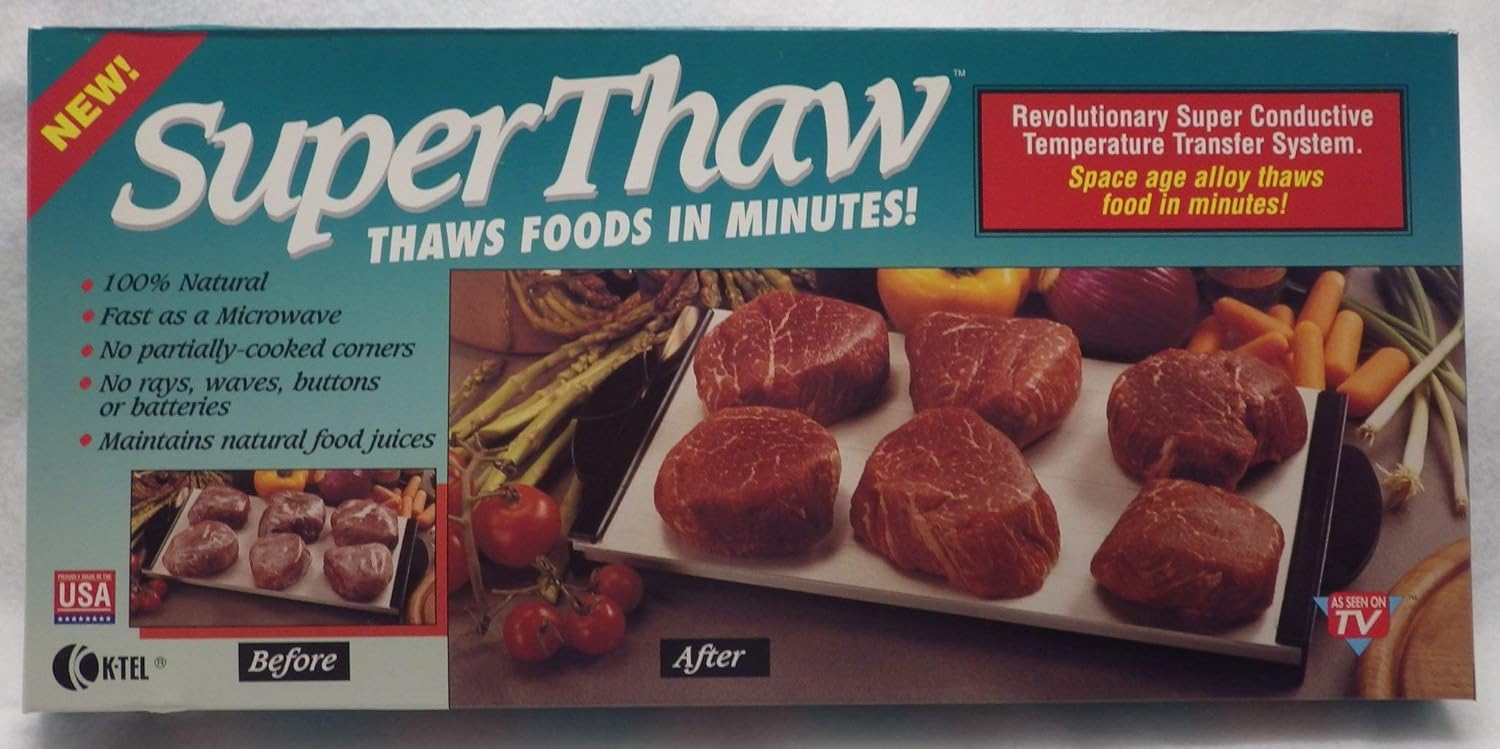 Superthaw - Conductive Temperature Transfer Defrosting Tray For Frozen ...