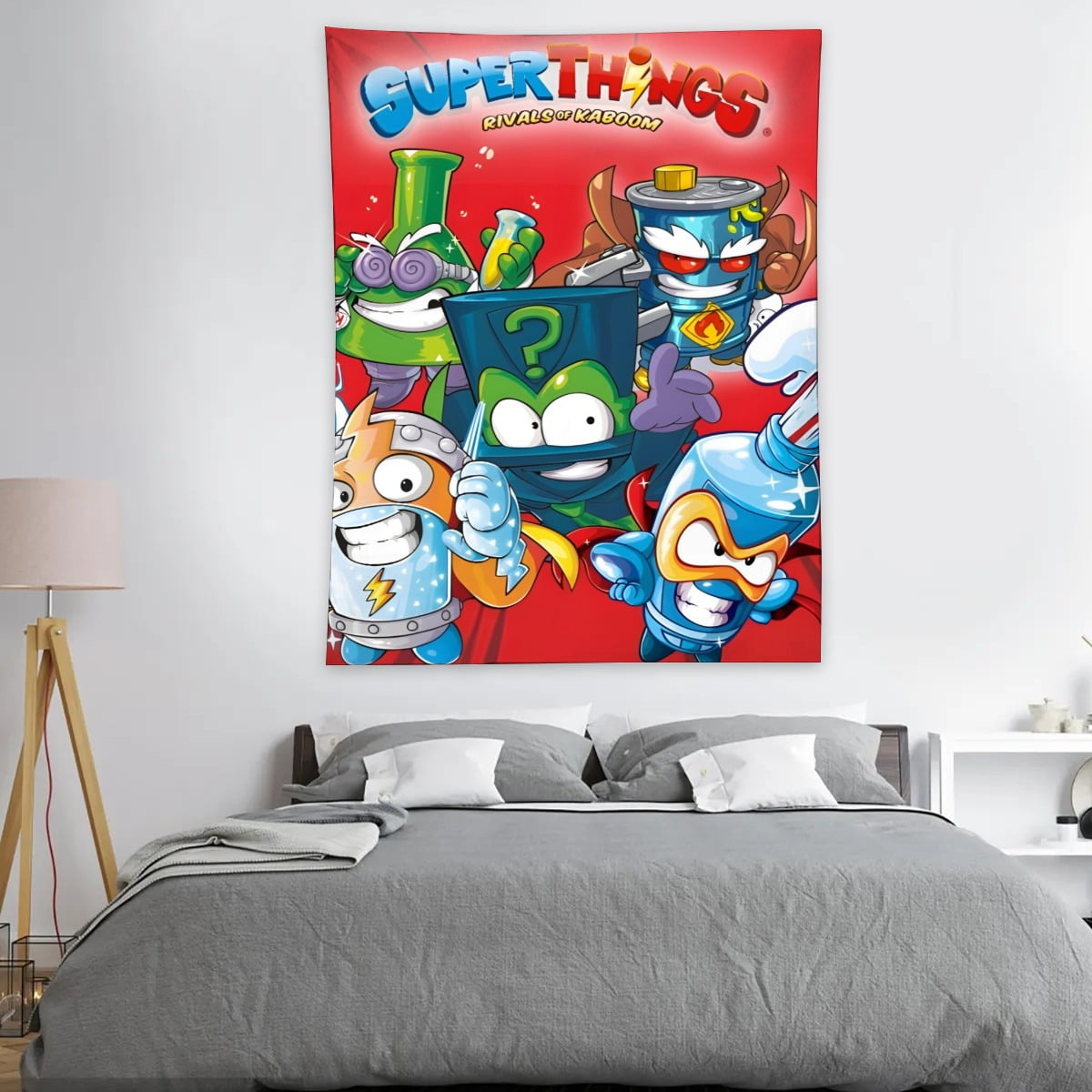 Superthings Rivals of Kaboom, Kazoom Power Tapestry - Poster Decoration ...