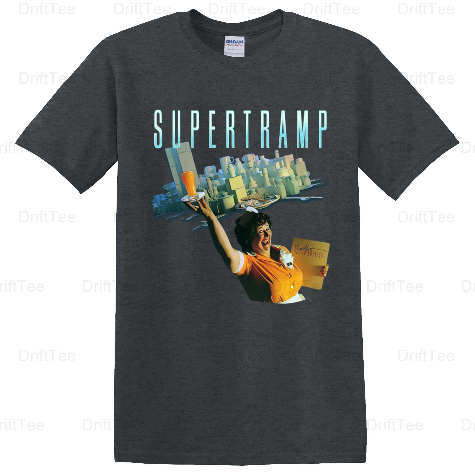 Supertramp Breakfast In America Vintage Retro Music Band Prog Rock Pop ...