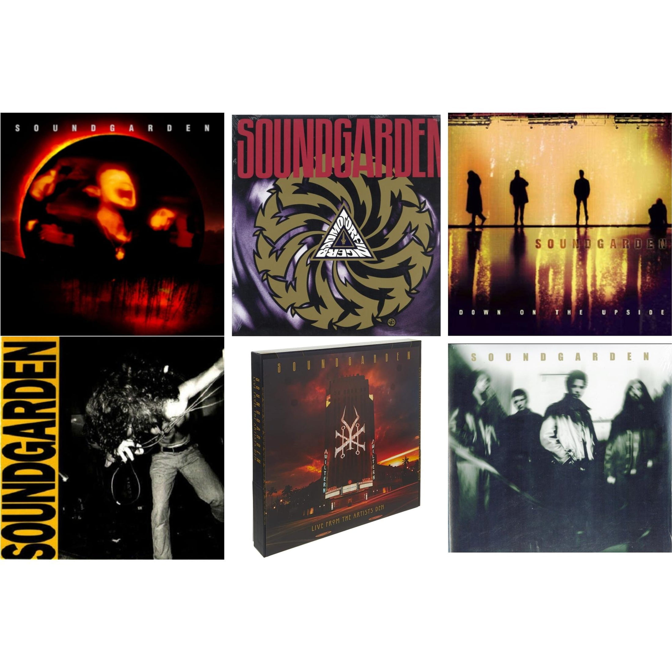 Superunknown & Louder Than Love & Down On The Upside (2LP) & Badmotorfinger & A-Sides (2 LP ...