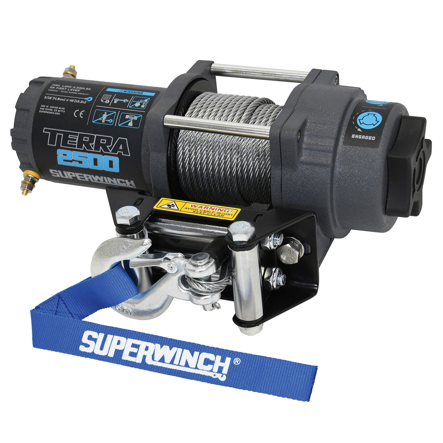Superwinch 1125260 Terra 2500 Winch - Walmart.com