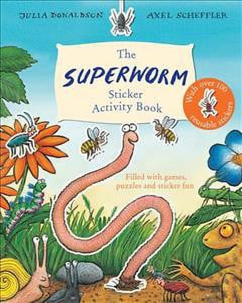Superworm Sticker Activity Book - Walmart.com