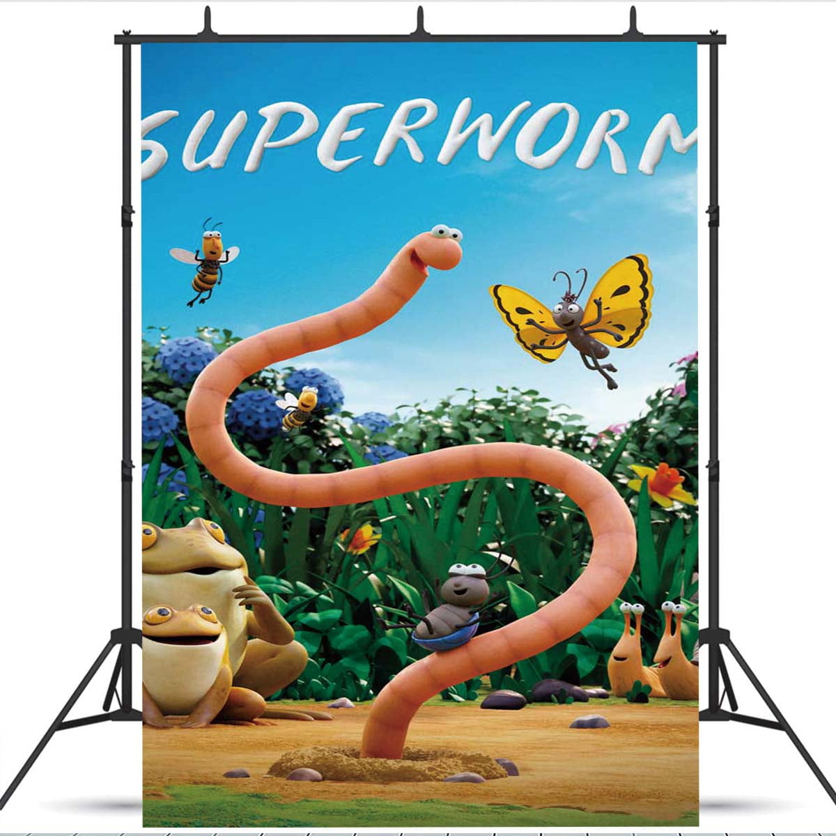 Superworm school Background Wall Decor Taspestry Poster Banner Backdrop ...