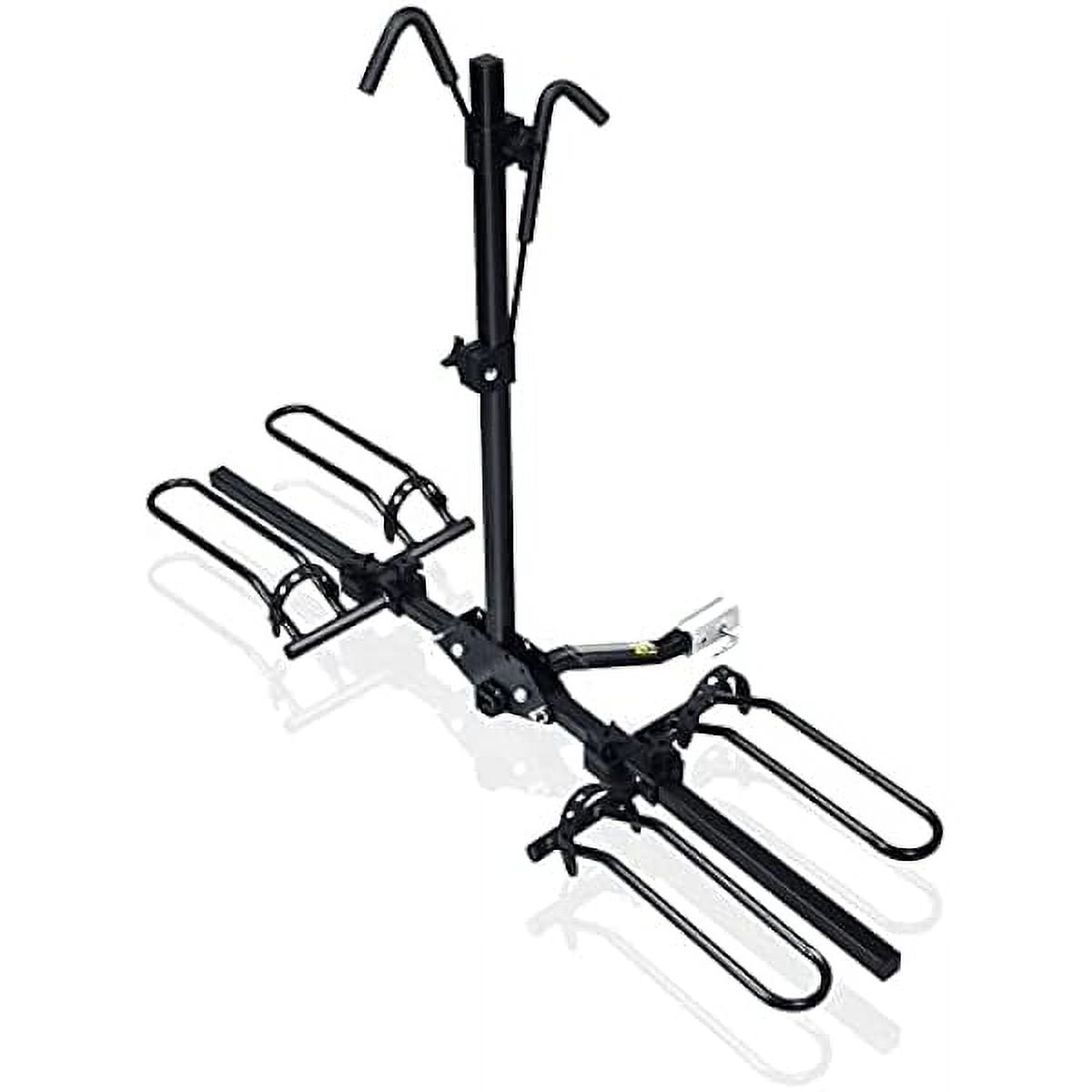 Superwum 2 Bike Hitch Mount Platform, Folding Bike Rack with Adjustable ...