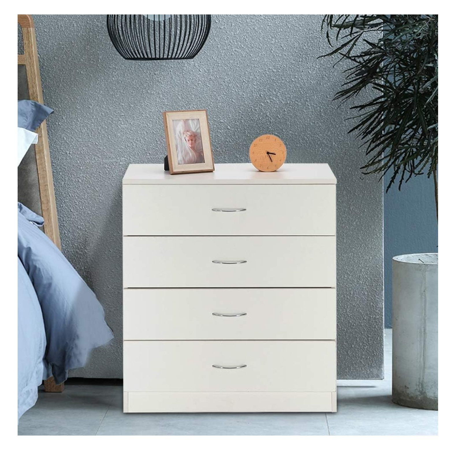 Superwum 4 Drawer Dresser for Bedroom, Small Chests of Drawers Modern ...