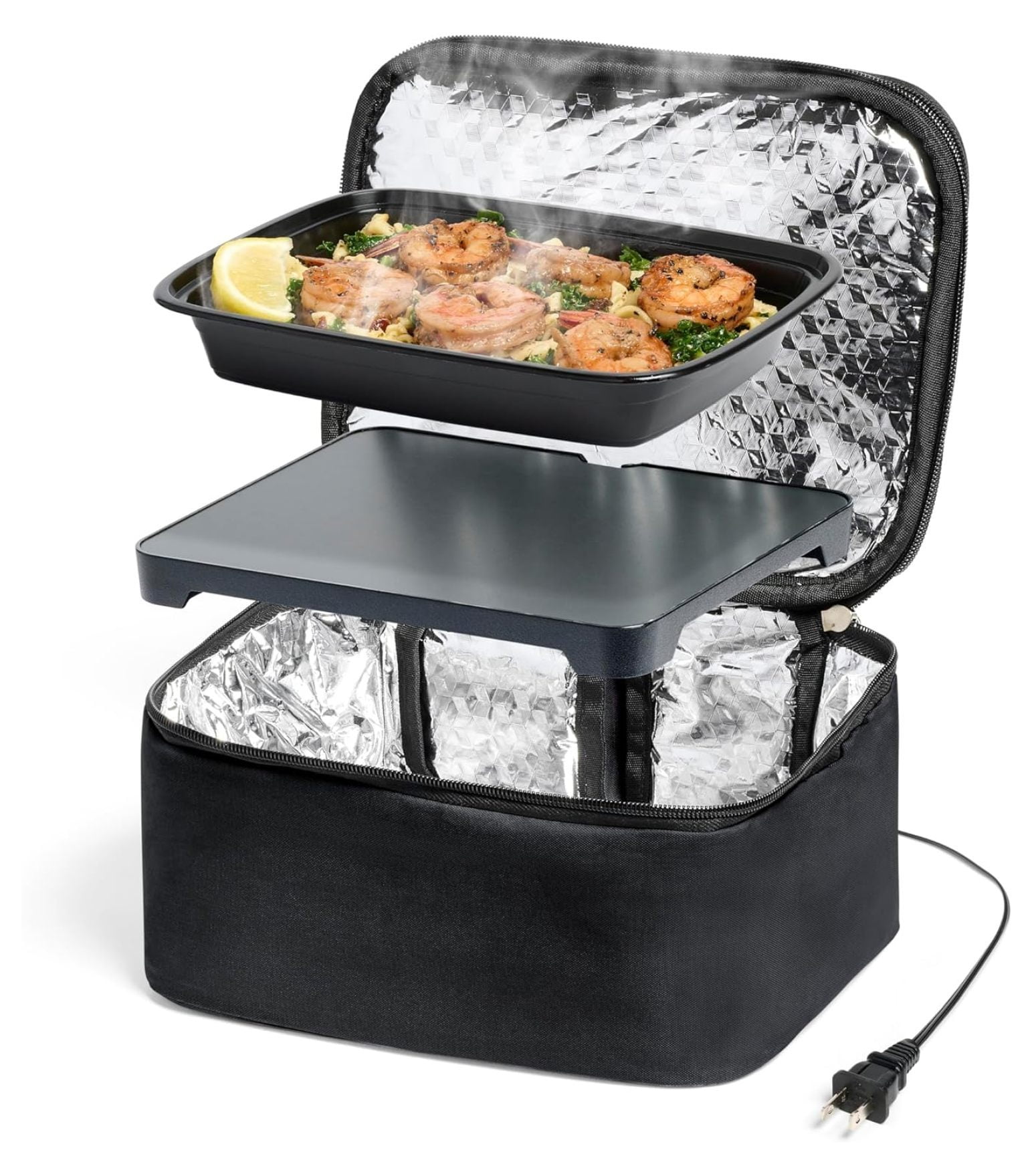 Superwum Mini XP Portable Electric Lunch Box Food Heater - Expandable ...