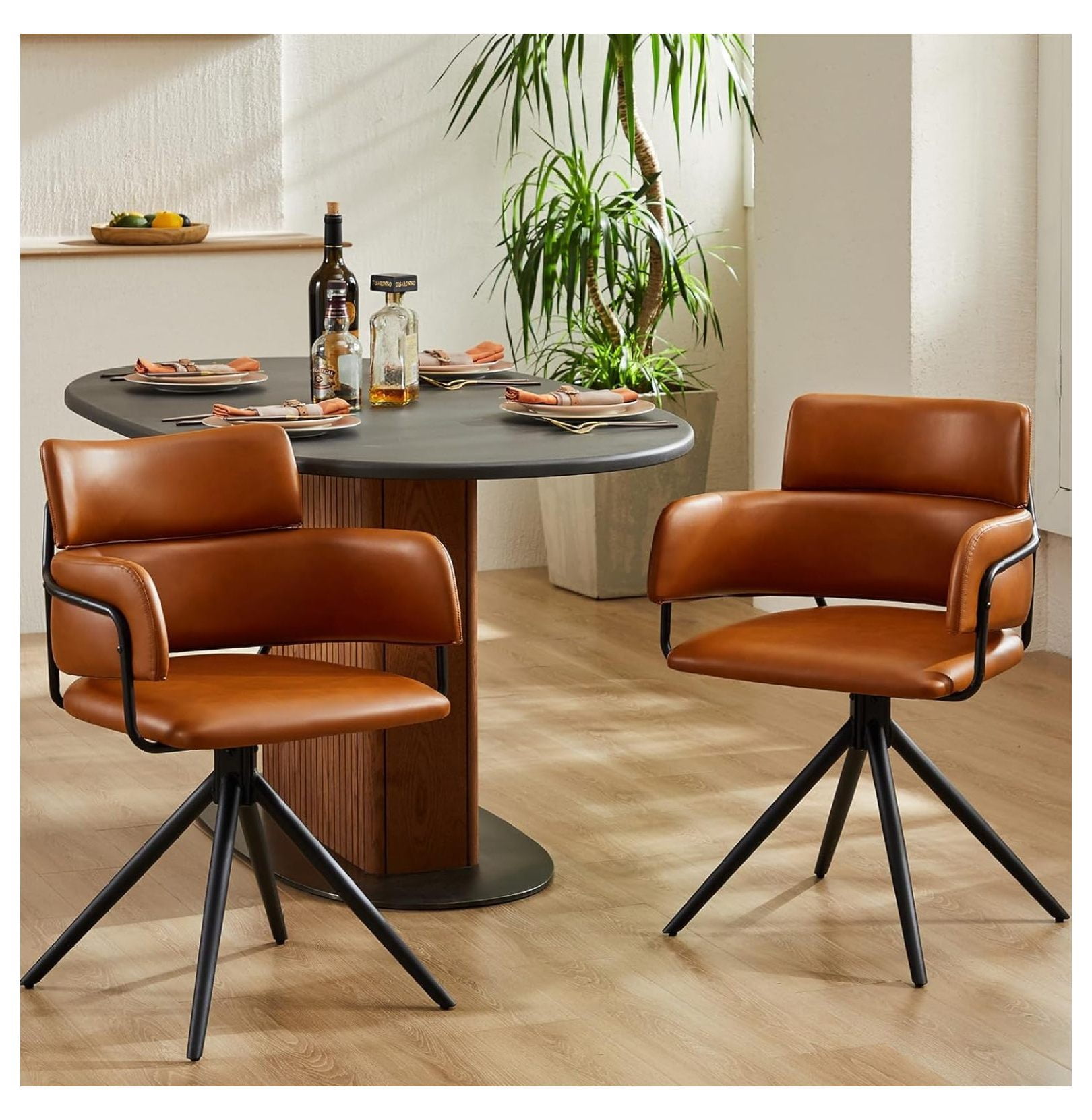 Superwum Modern Home Office Desk Chairs Big and Tall Office Chair for ...