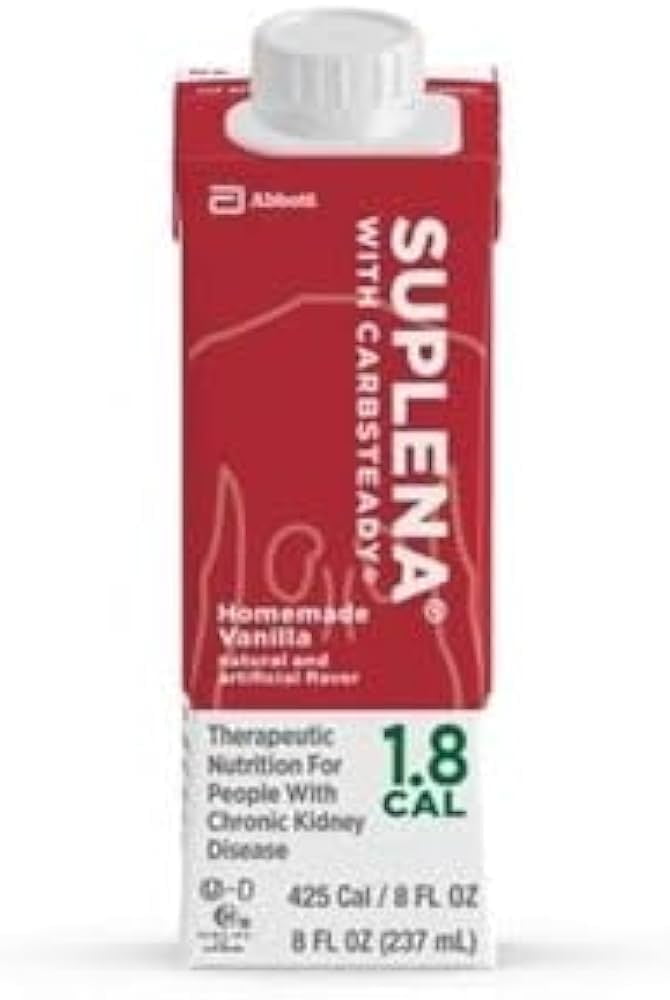 Suplena Ready-to-Drink Homemade Vanilla Institutional with Carb Steady , Gluten-free ...