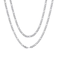 ChainsProMax Stainless Steel Flat Box Chain Male Necklace 22inch 6mm ...