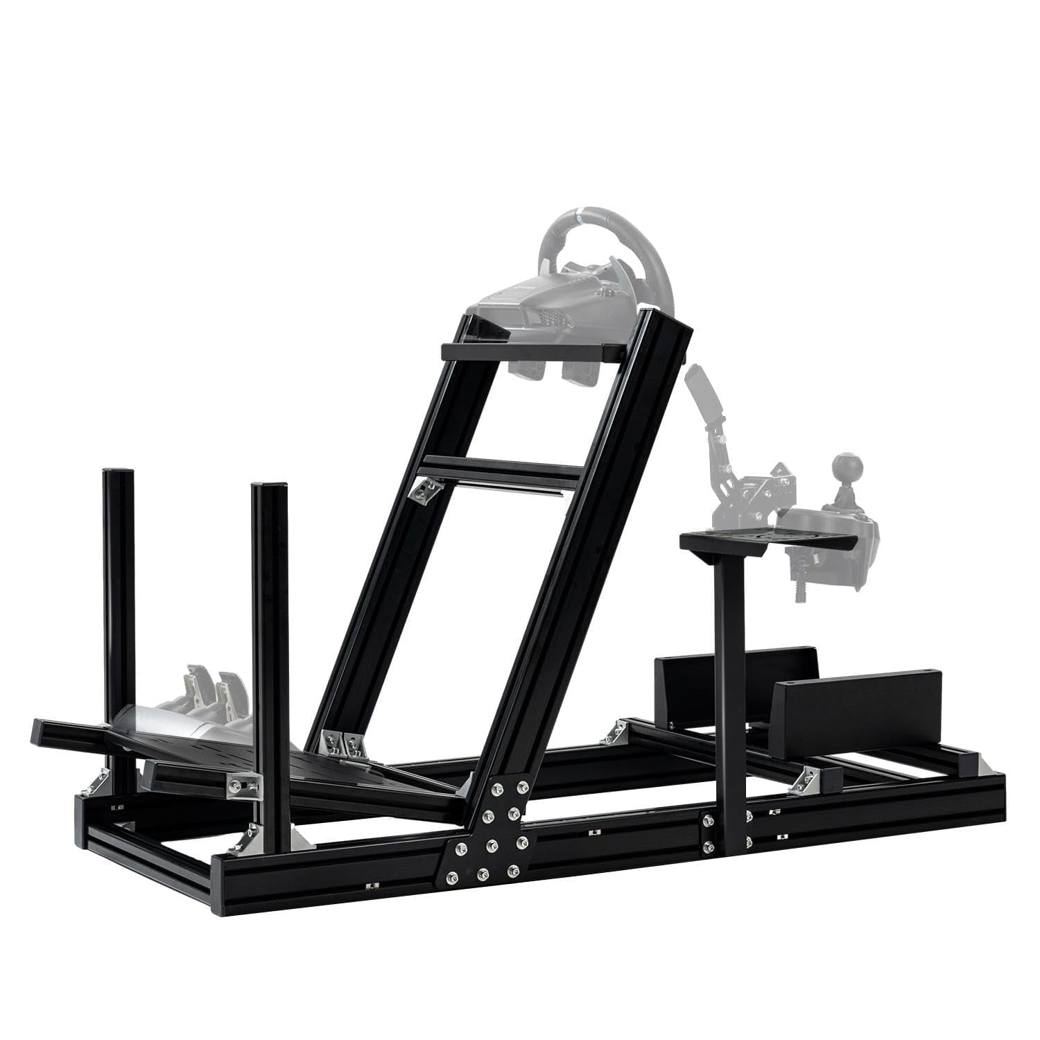 Supllueer Aluminum Racing Simulator Cockpit Pro Grade Fit Logitech GPRO ...