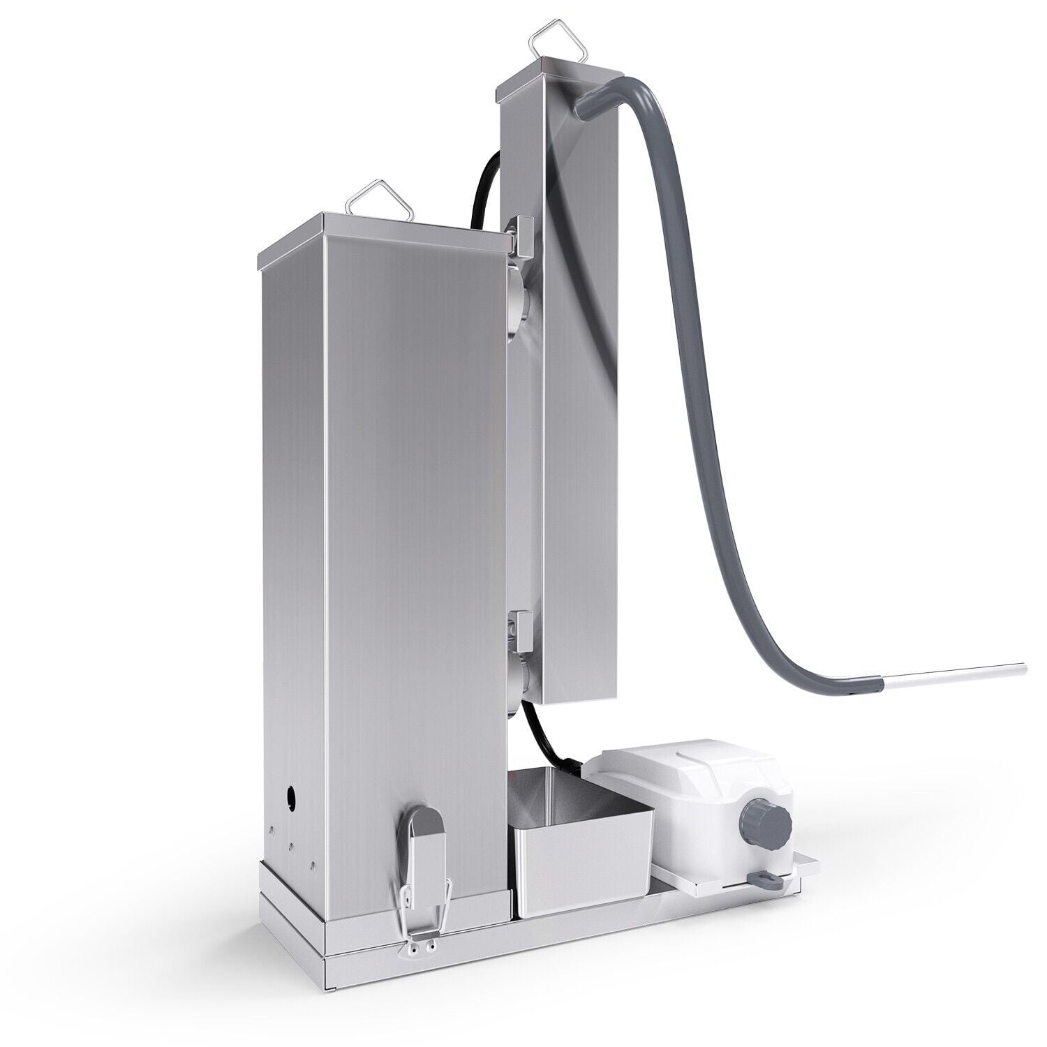 Supllueer Cold Smoke Generator 5L Stainless Steel Hot Smoker Smoker Pellet BBQ - Walmart.com