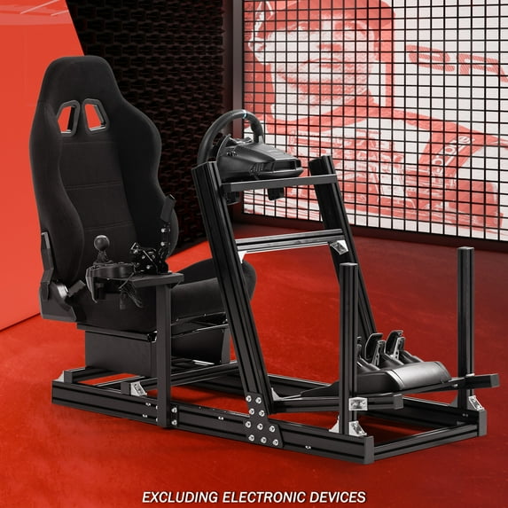 Supllueer F1 Pro Racing Gaming Simulator Cockpit with Seat Fit Logitech ...