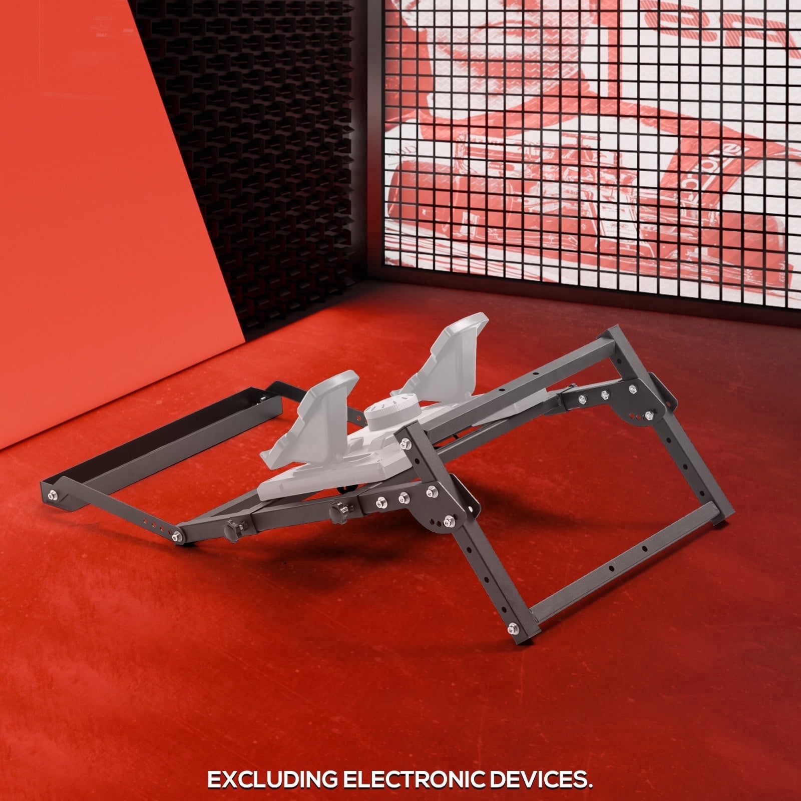 Supllueer Flight Racing Pedal Stand Stable With Seat Slot For Simulator ...