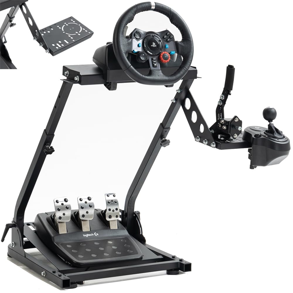 Supllueer Foldable G29 Racing Steering Wheel Stand Fit Logitech G920 ...