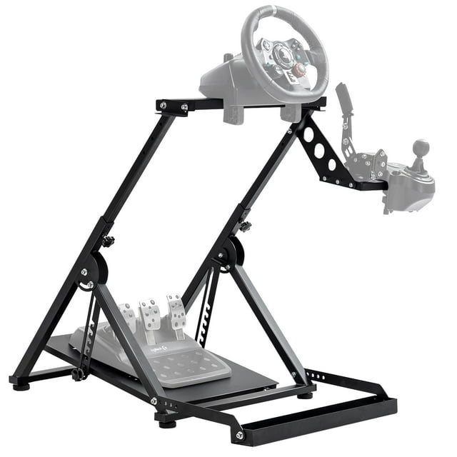 Supllueer Foldable Racing Wheel Stand with Fixed Slot Fit Logitech G29 ...