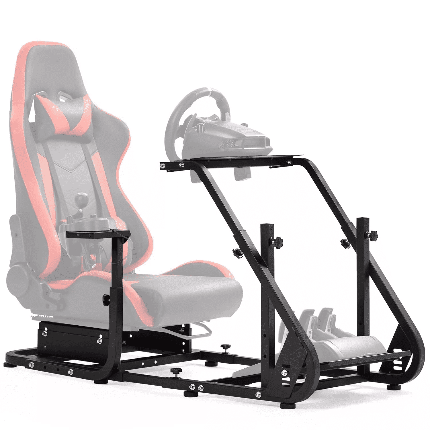 Supllueer G29 Racing Gaming Sim Cockpit Stand with TV Stand Mounting ...