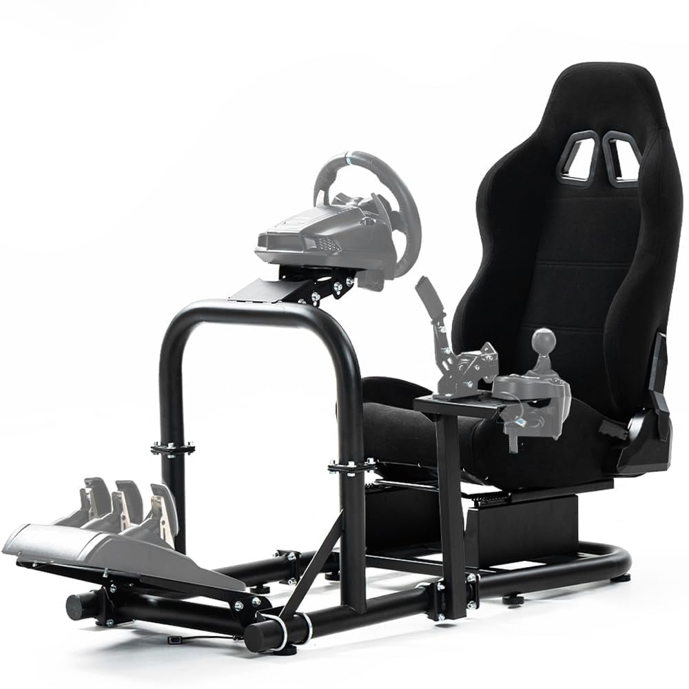 Supllueer G29 Racing Sim Cockpit with Seat Stable Fit Logitech ...