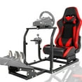 Supllueer G920 Racing Simulator Cockpit Wheel Stand with Seat ...