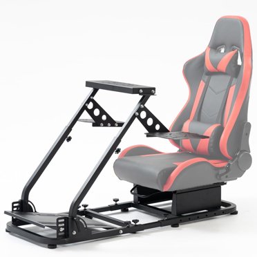 Supllueer Racing Simulator Cockpit with Display Bracket Fit Logitech ...
