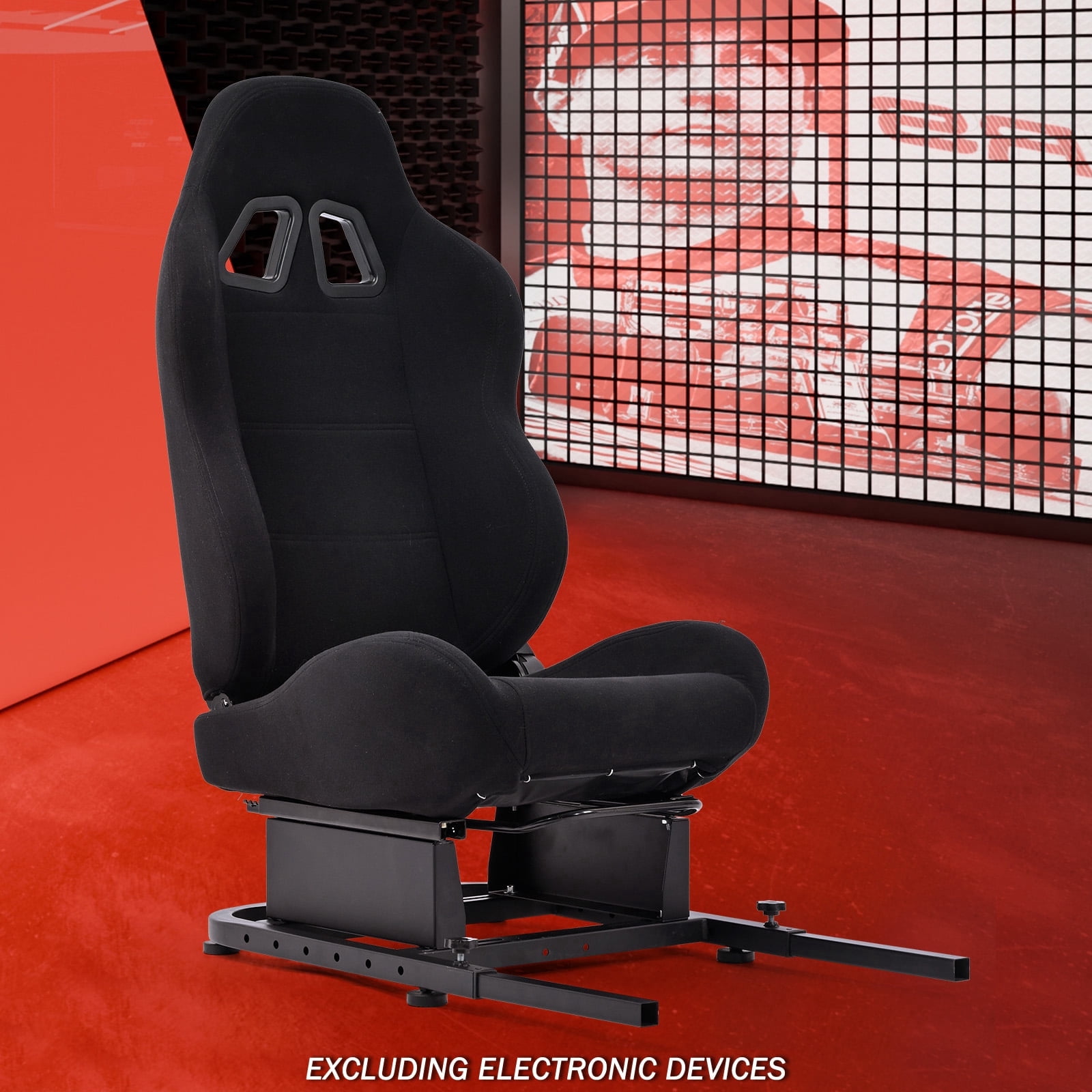 Supllueer Racing Rear Seat Stand with Double Locking Slides Racing Seat ...