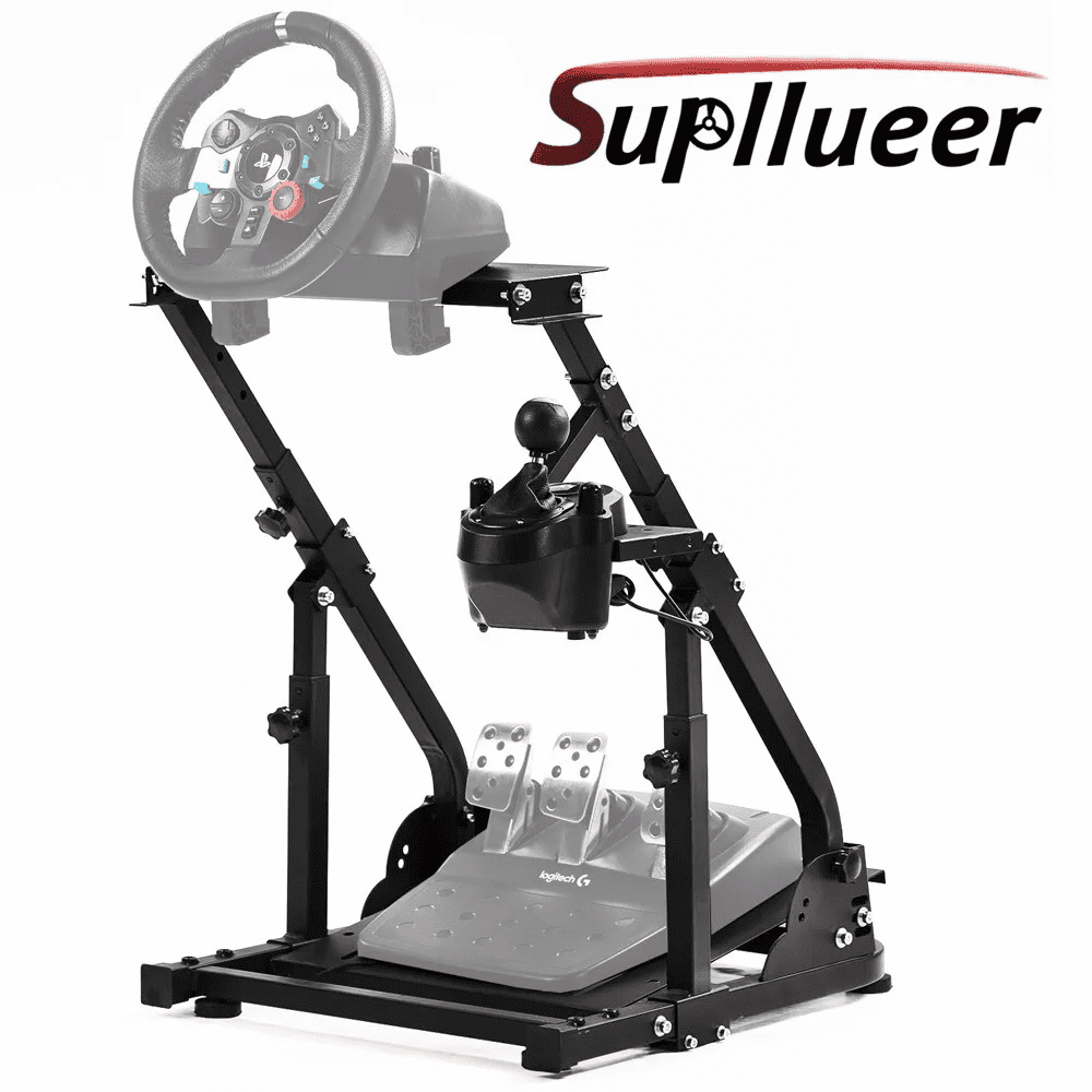 Supllueer Racing Steering Wheel Stand Ultra-stable Fit Logitech ...