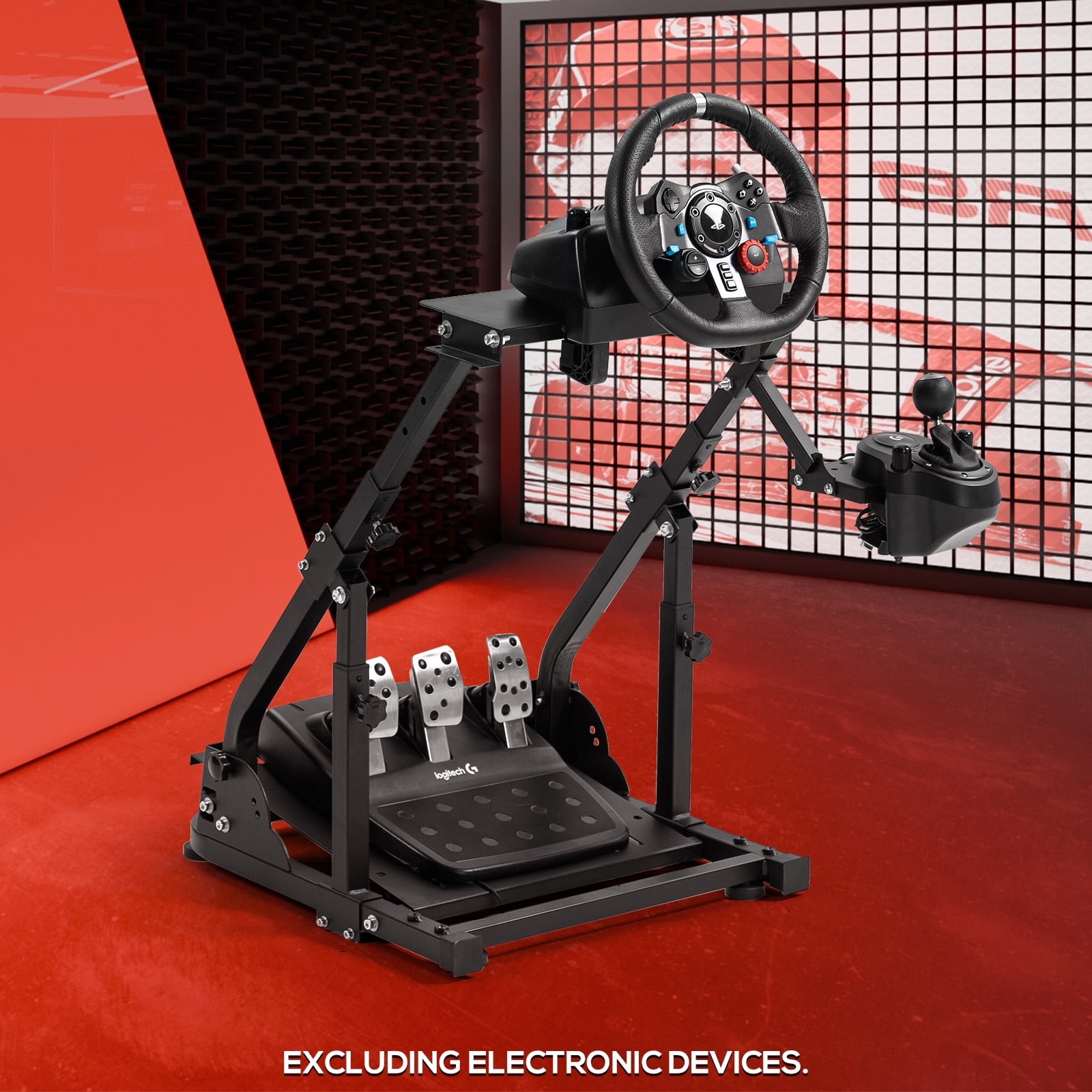 Supllueer Racing Steering Wheel Stand Ultra-stable Fit Logitech ...