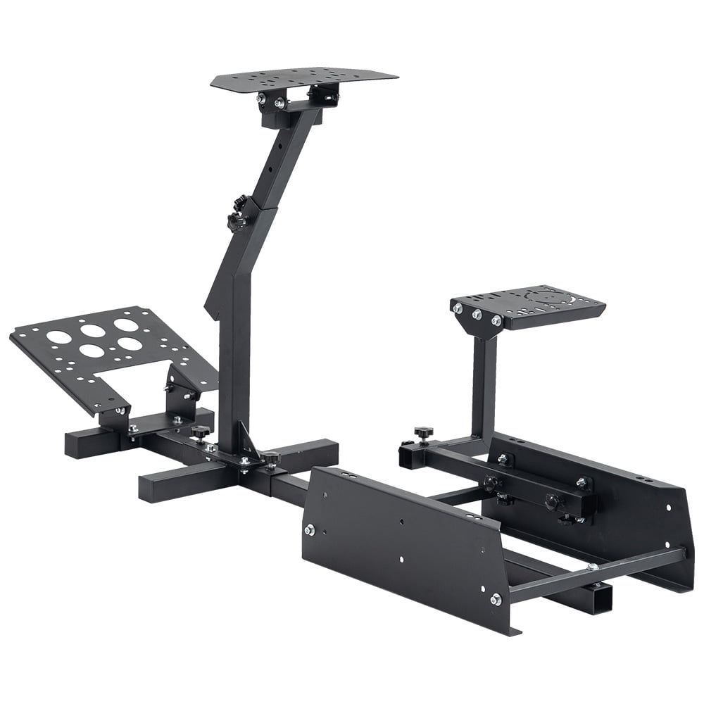 Supllueer Sim Racing Cockpit,Single Arm Racing Wheel Stand Square Tube ...