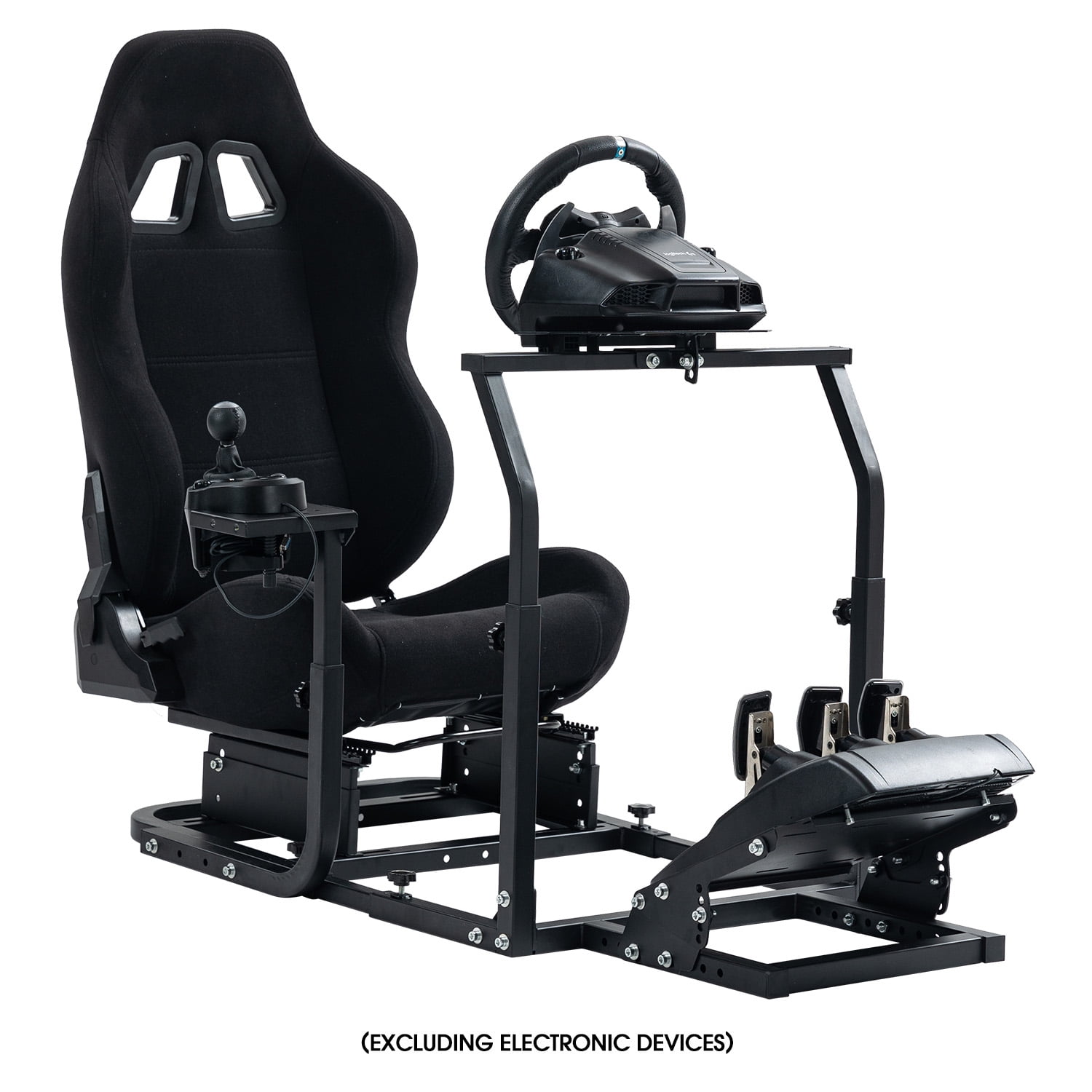Supllueer Stable Racing Sim Cockpit with Seat Fit Logitech GPRO G29 ...