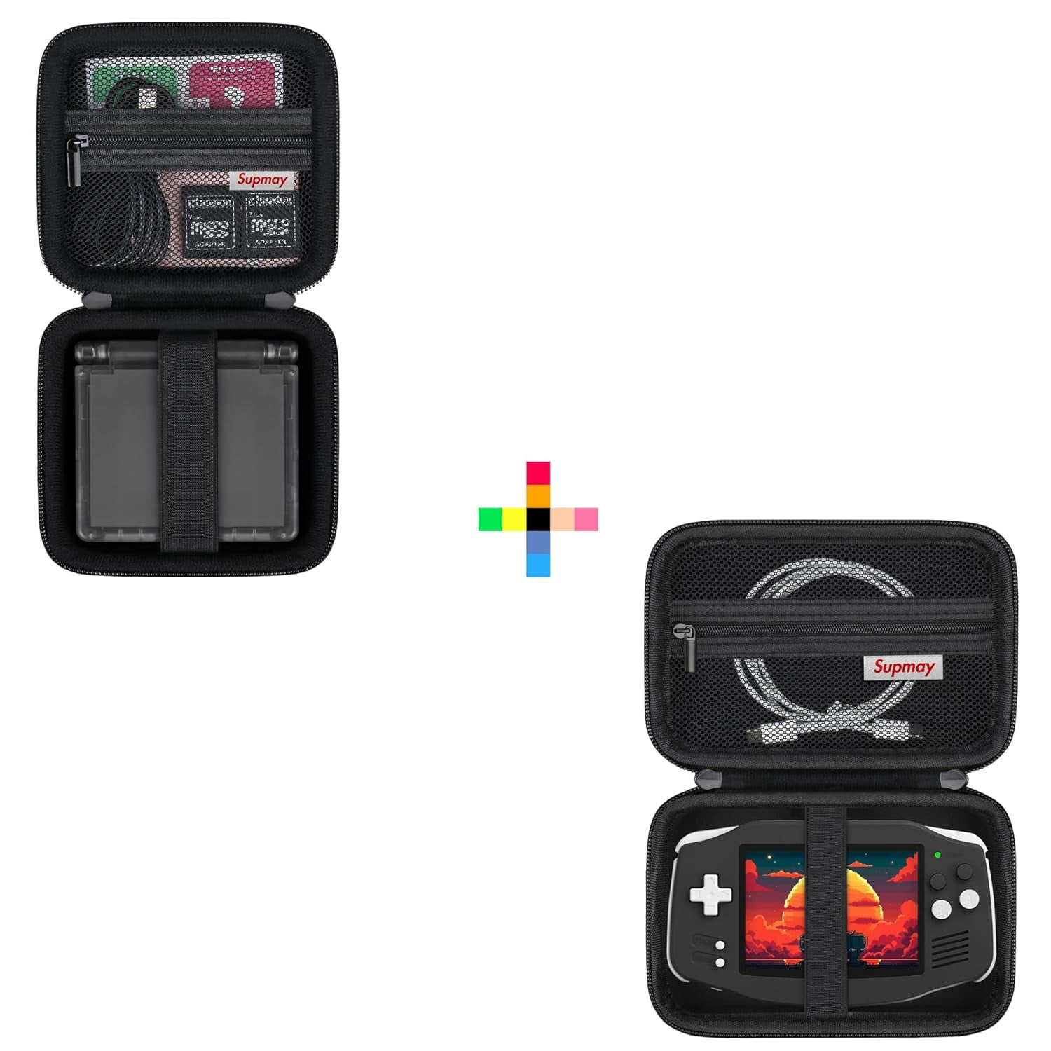 Supmay Hard Carrying Case for RG35XXSP Retro Handheld Game Console Hard ...