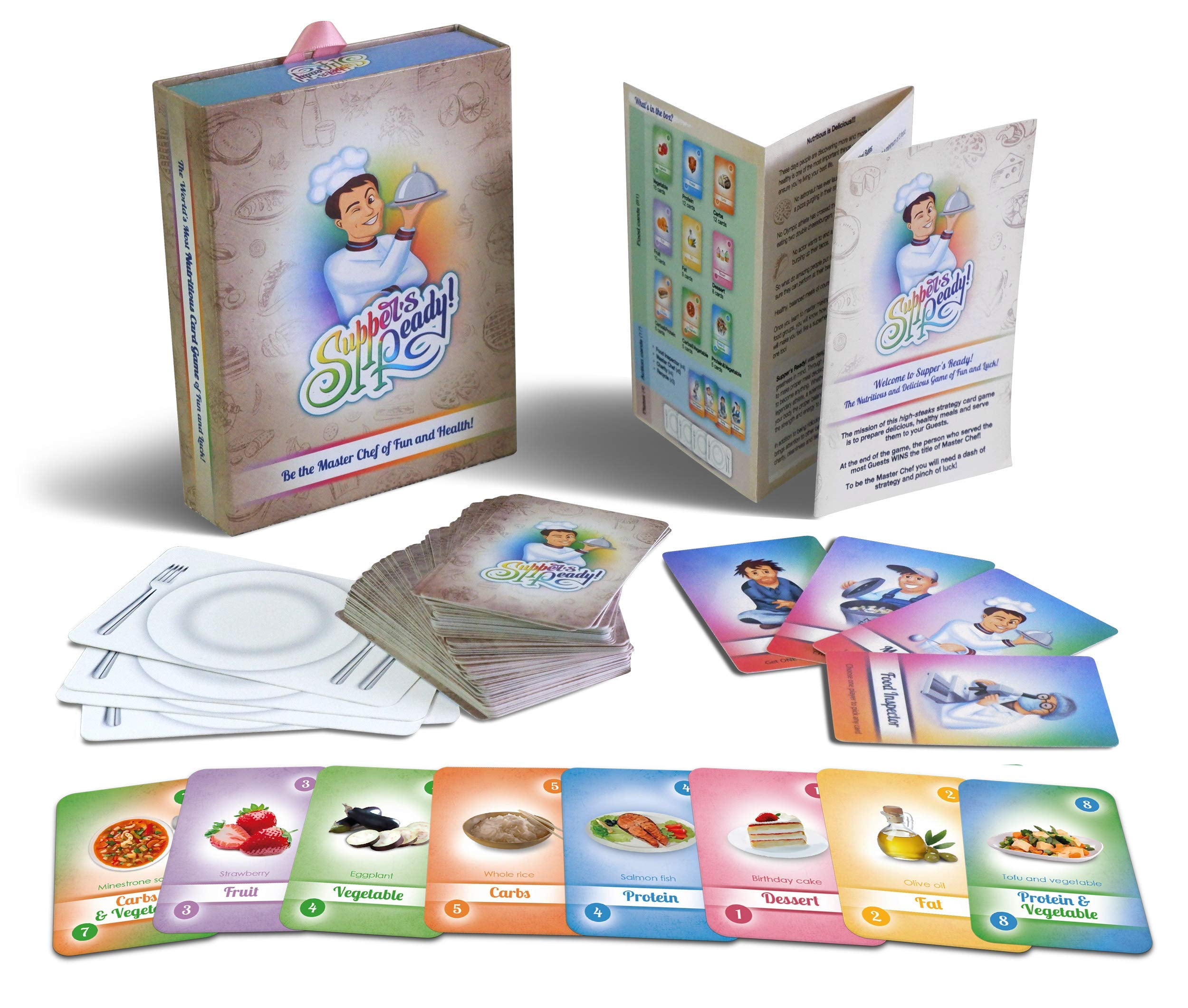 Supper's Ready! Fun Card EC36 Game for Family Game Night, Educational ...