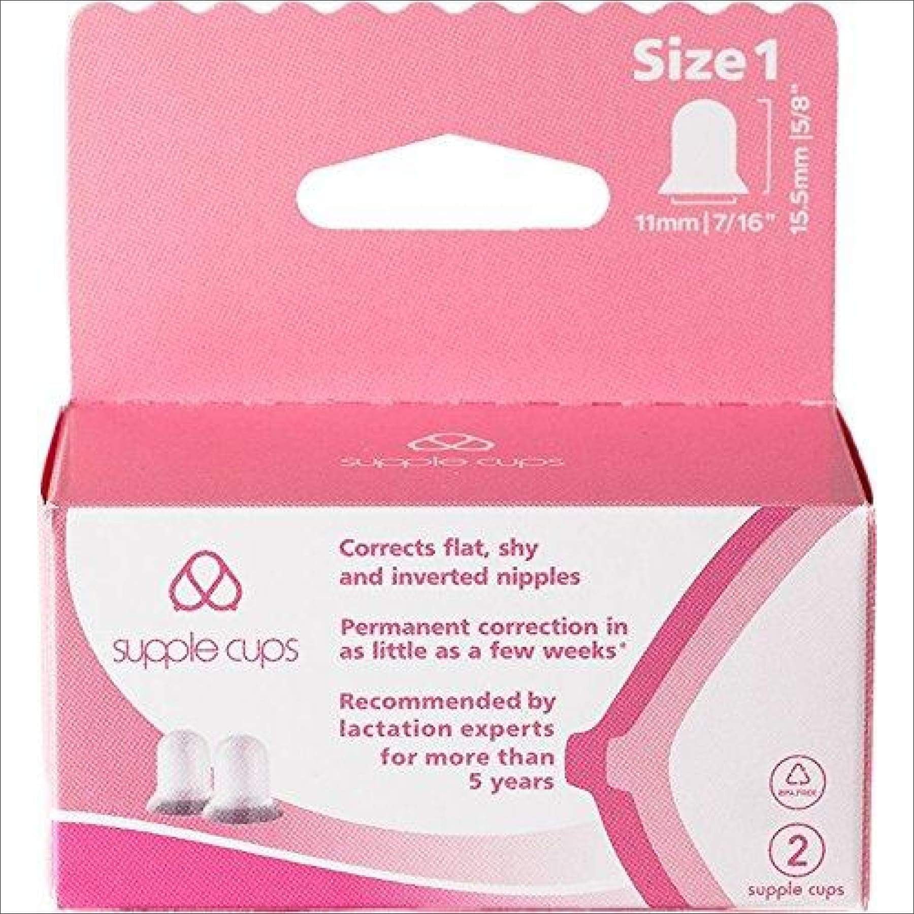 Supple Cups for flat, shy and inverted nipples - Walmart.com
