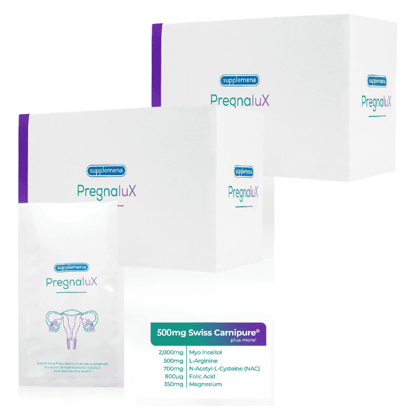 Supplemena PregnaluX Prenatal Supplement for Women's Reproductive ...