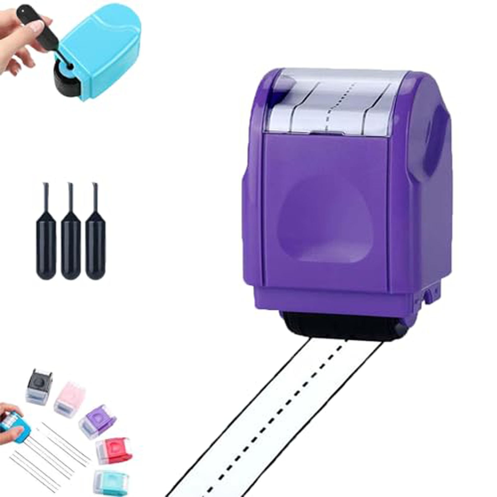 Supplies Track Stamp Self Inking Roller Handwriting Lines Practice ...