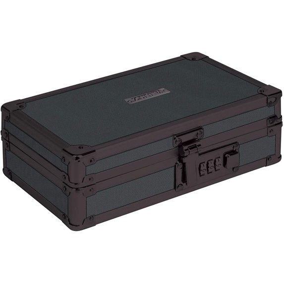 Vaultz Locking Supply Box, Durable Combo Lock, Small Storage for ...