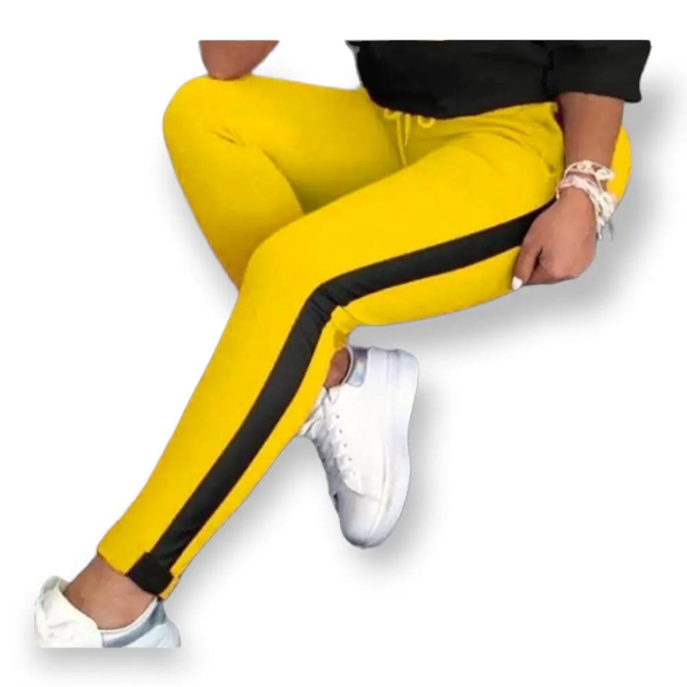 Supply Demand Women XOXO Crop Pants Yellow - Walmart.com