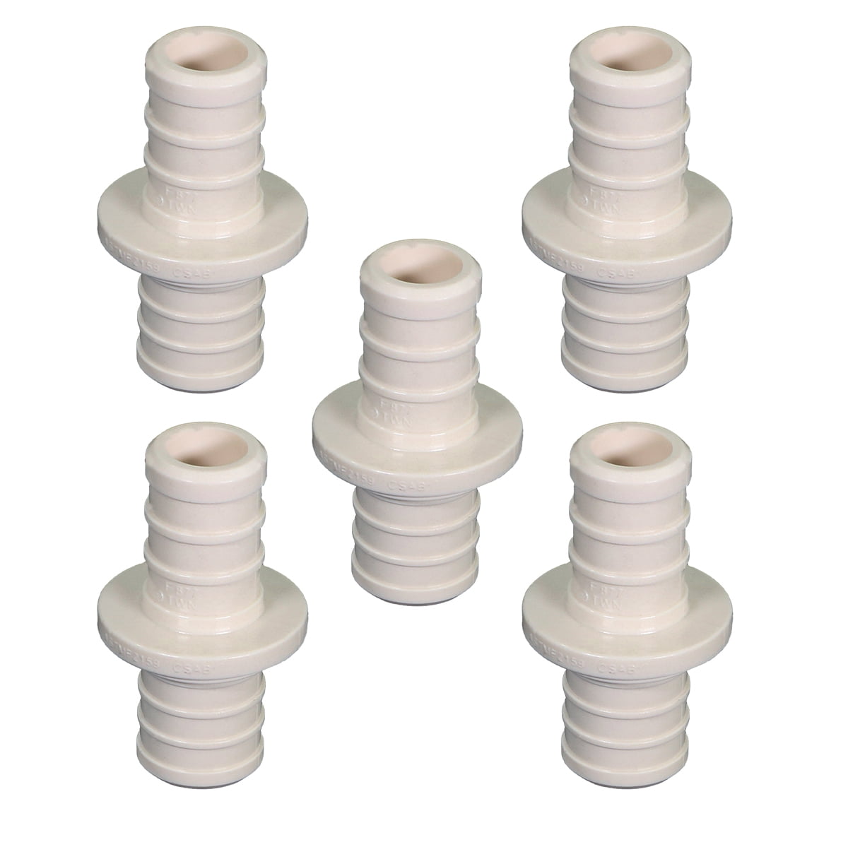 Supply Giant 5-34PPCP Plastic PEX Poly Alloy Straight Coupling Barb ...