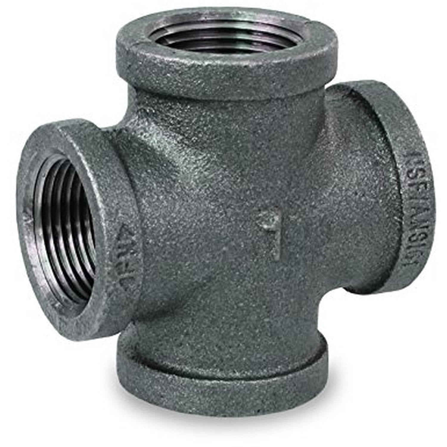 Supply Giant BMCR0038 Black Malleable Cross Fitting, 3/8" - Walmart.com