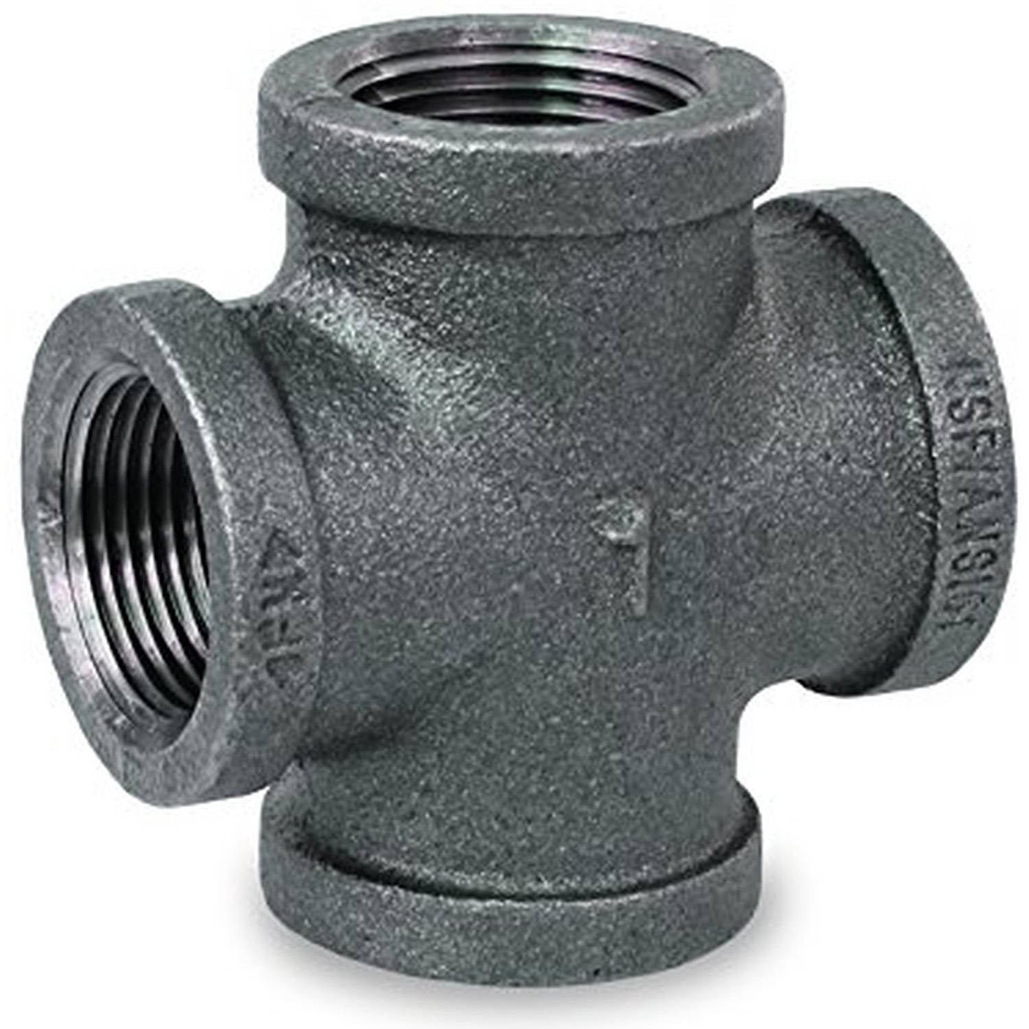 Supply Giant BMCR0212 Black Malleable Cross Fitting, 2-1/2" - Walmart.com