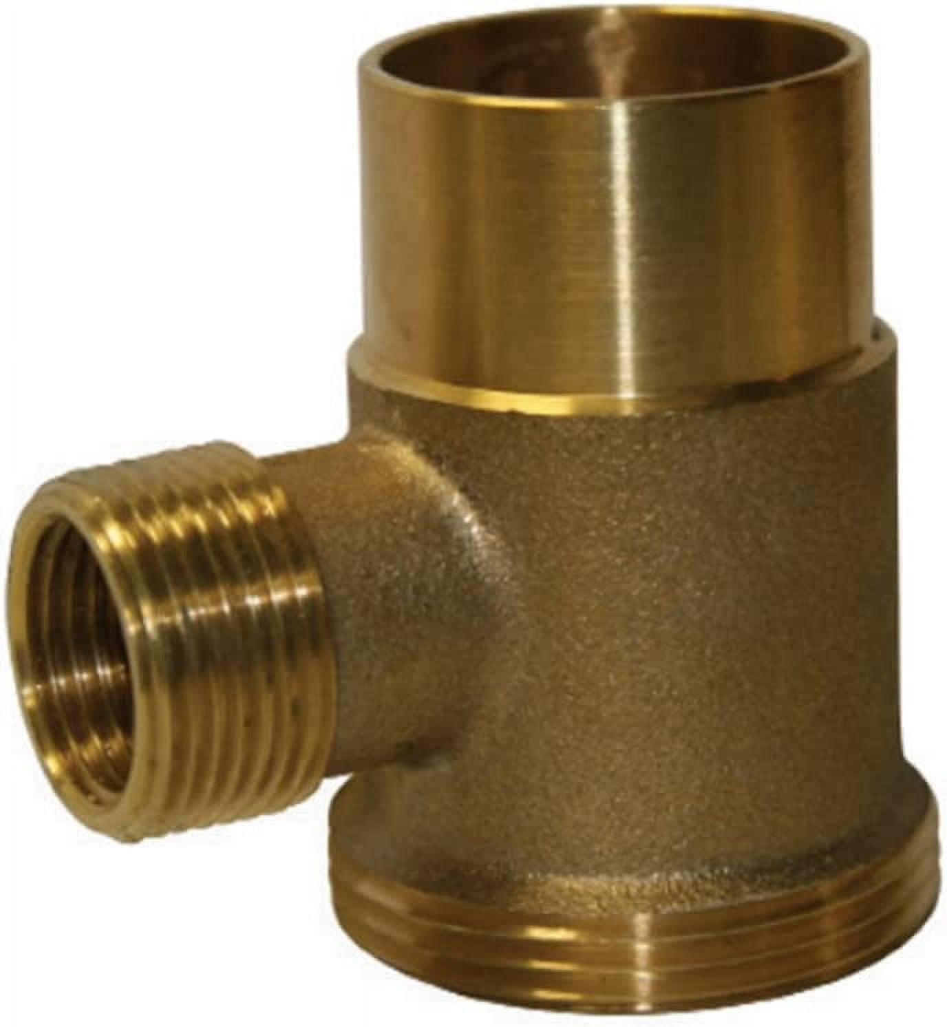 Supply Giant XNU112T Brass Washing Machine Tee with FIP to Slip Joint ...