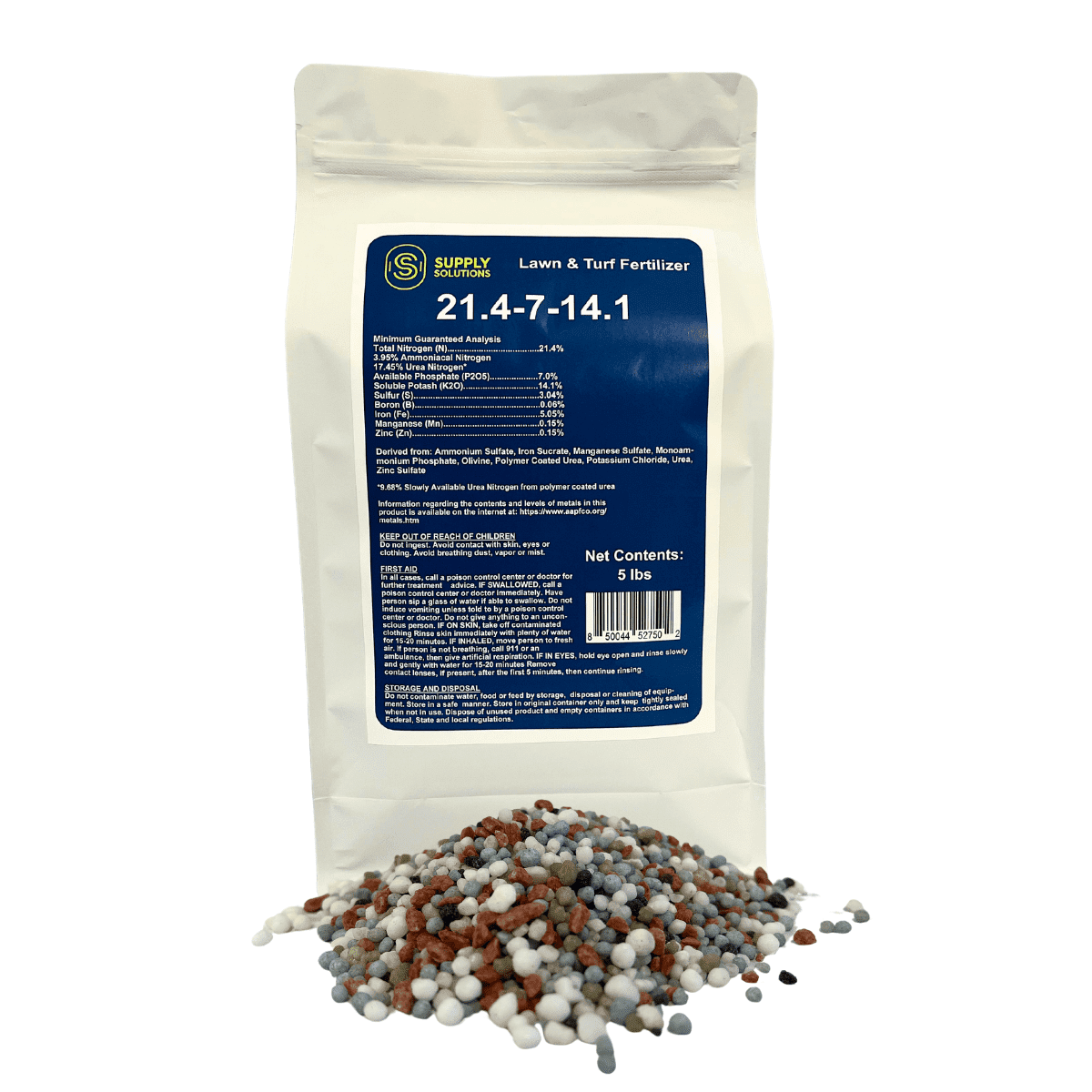 Supply Solutions 21.4-7-14.1 Lawn and Turf Fertilizer - Plant Food for ...