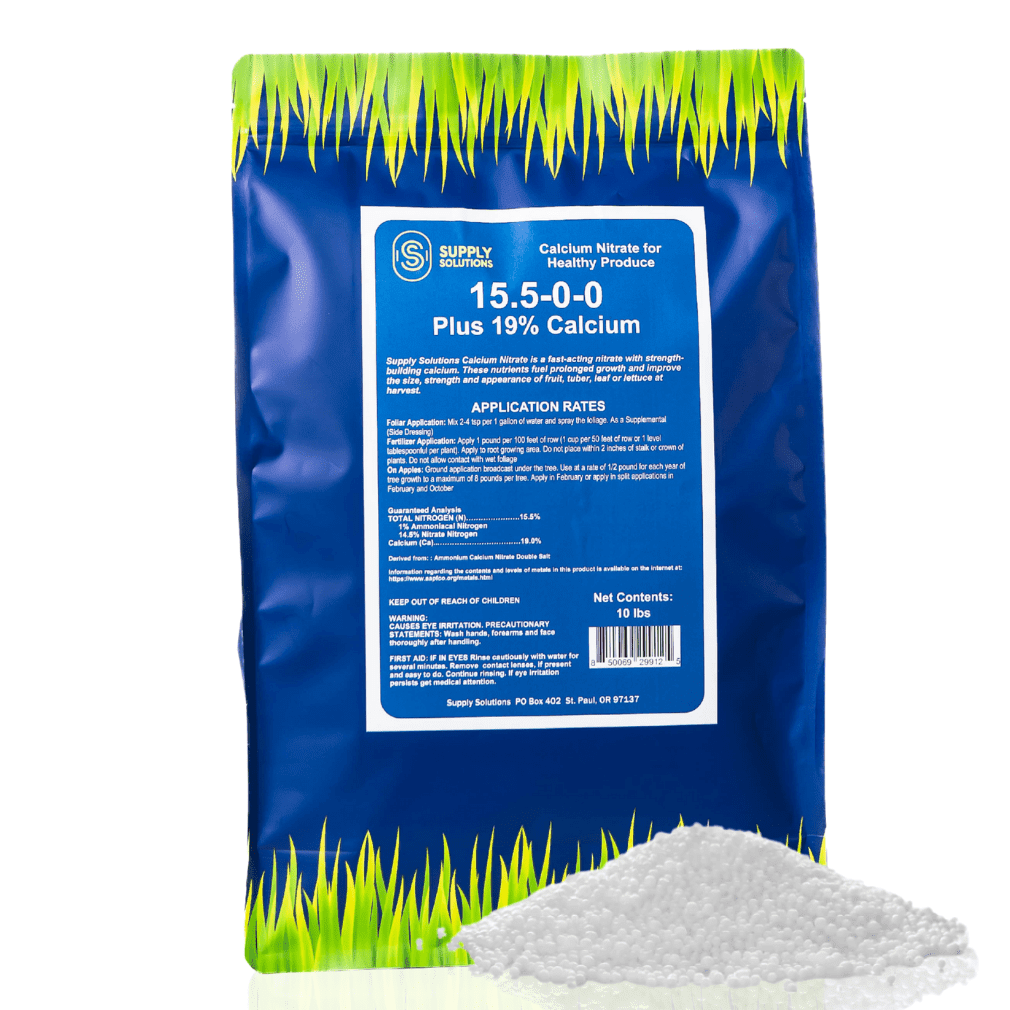 Supply Solutions Calcium Nitrate 15.5-0-0 + 19% Ca | Fast-Acting Water ...