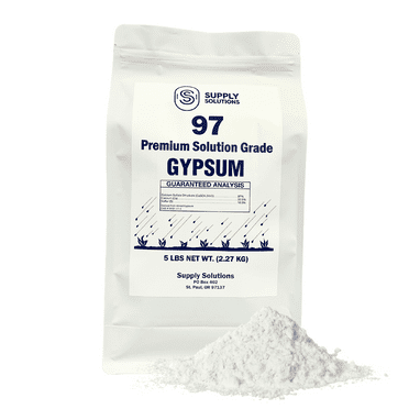 Yeso - Natural Mineral Gypsum Powder - Garden Soil Amendment Fertilizer ...