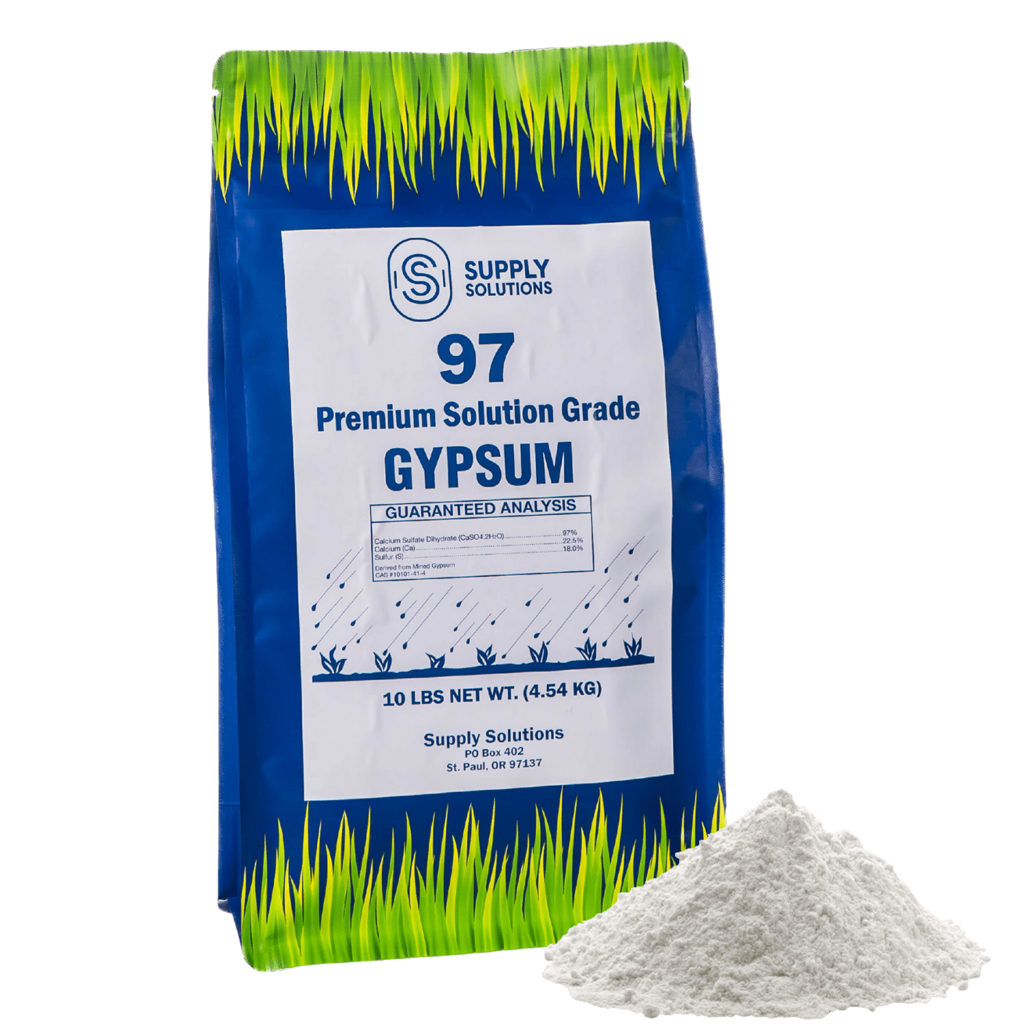 Supply Solutions Gypsum Powder for Soil - Promotes Root Growth for ...